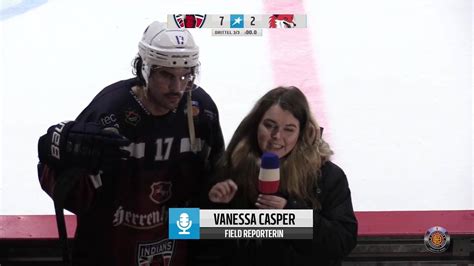 Unsere 17 Michael Burns Stand Sprade Tv Field Reporterin Vanessa Casper Nach Dem 72 Erfolg