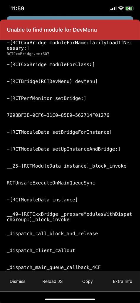 Xcode Unable To Find Module For Devmenu After Upgrading To Expo 44 Stack Overflow