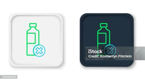 흰색 배경에 격리 된 물 병 아이콘 없음 플라스틱 병이 없습니다 물병 금지 표지판 다채로운 개요 개념 벡터 0명에 대한 스톡 벡터 아트 및 기타 이미지 Istock