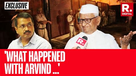 Anna Hazare On Arvind Kejriwals Arrest Says Delhi Cm Paying For His
