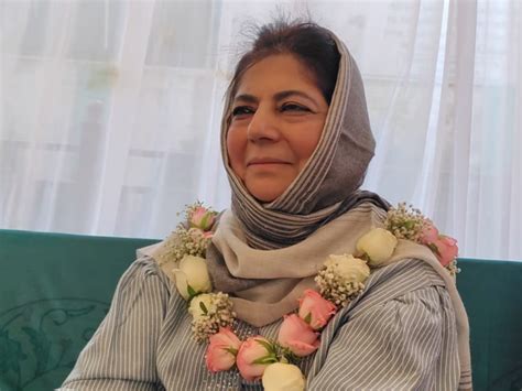 Mehbooba Mufti Re Elected Pdp President Pakistan Observer