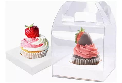 Cajas Transparente Acetato Para Tortas Y Cupcakes Pack 12und MercadoLibre