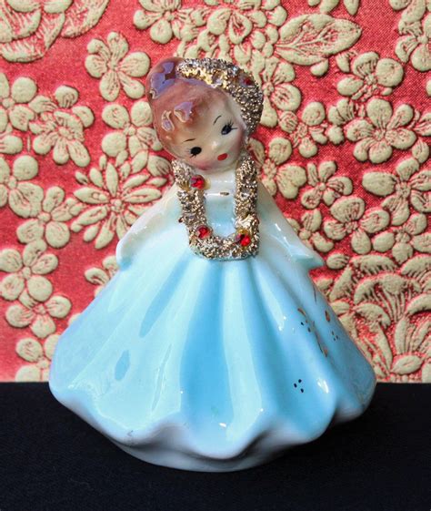 Vintage Josef Originals July Dolls Of The Month Hawaiian Hula Girl