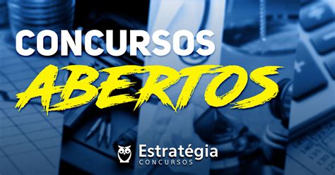 Concursos Abertos OITO Editais Somam Mais De 7 Mil Vagas