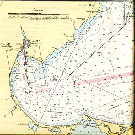 Карта глубин онежского озера