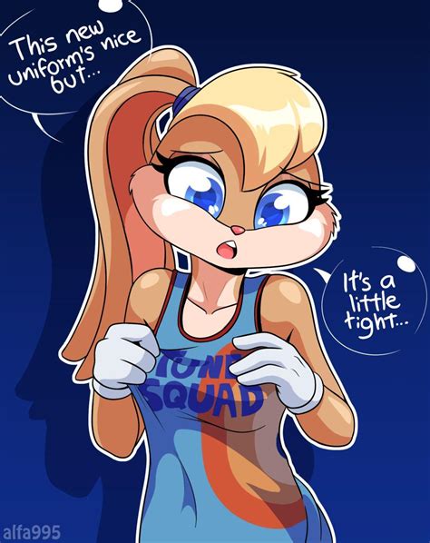 The Uniforms A Bit Tight Lola Bunny Redesign Know Your Meme