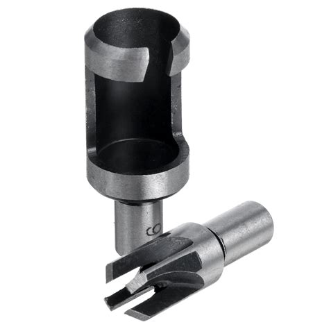 8pcs Wood Plug Hole Cutter Drill Bits Set Dowel Maker Cutting Tools