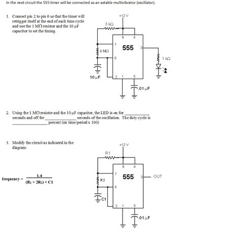 2 Demonstrate The Use And Operation Of 555 Timers
