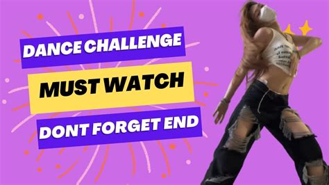 Dance Challenge Tiktok Dance Challenge Dance Trendy Viralvideo Challenge Trending Dance