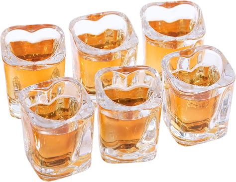 Jaief 2 Oz Tequila Glasses Heavy Base Shot Glass Cordial Glasses Set