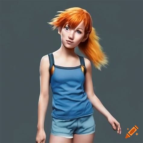 Realistic Portrayal Of Misty From Pokemon