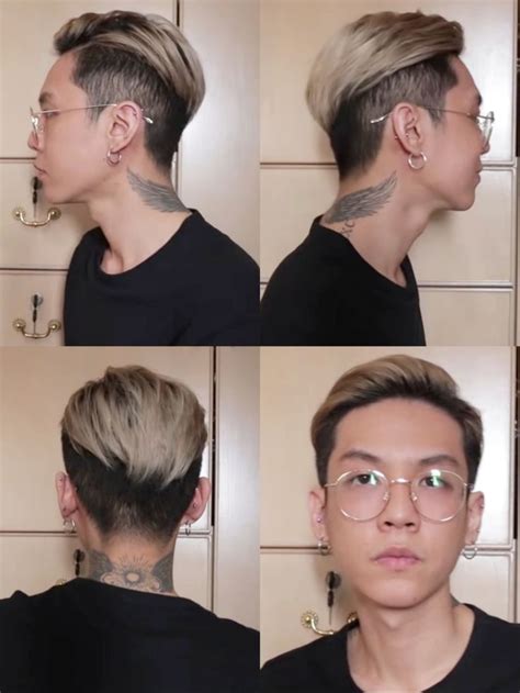 Slicked Back Side Part Hairstyle Undercut Gaya Rambut Gaya Rambut