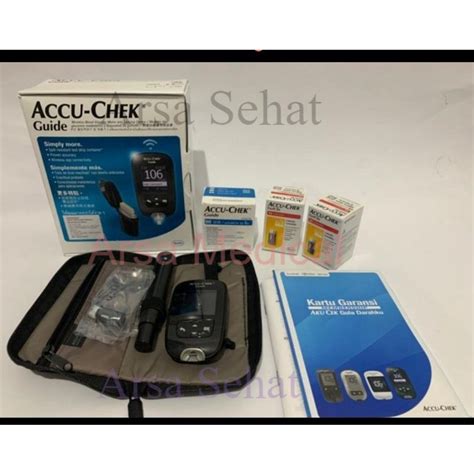 Jual Accu Chek Guide Meter Extra 50 Stripalat Accucheck Guide Original