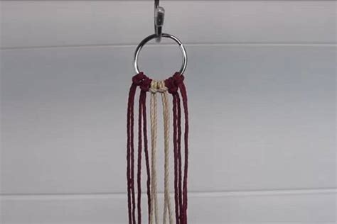 Macrame Keychain Tutorial For Beginners Hemptique