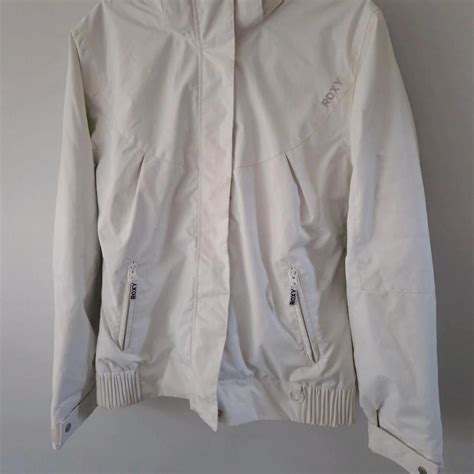 Roxy 5k Silver Ski Coat Fabulous Design Great Depop