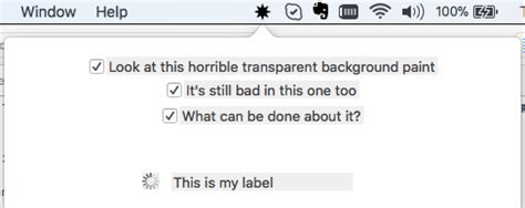 Swift Bleed Through From NSButton Checkbox On Non Transparent NSPopover Stack Overflow