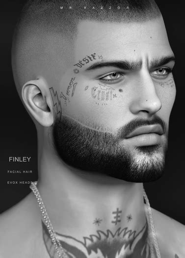 Second Life Marketplace Mr Finley Facial Hair For Akadvx And Lelevo