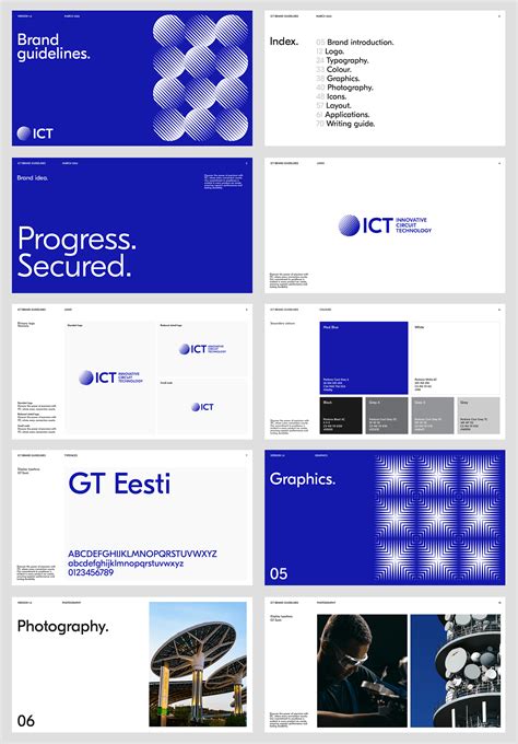 Ict Branding Logo Design Behance