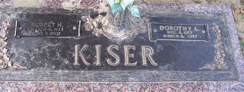 Robert H Bob” Kiser 1923 2007 Find A Grave Memorial