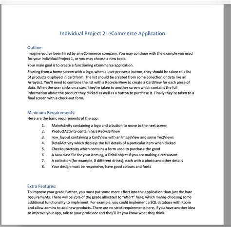 Solved Minimum Requirements Here Are The Basic Requirements Chegg