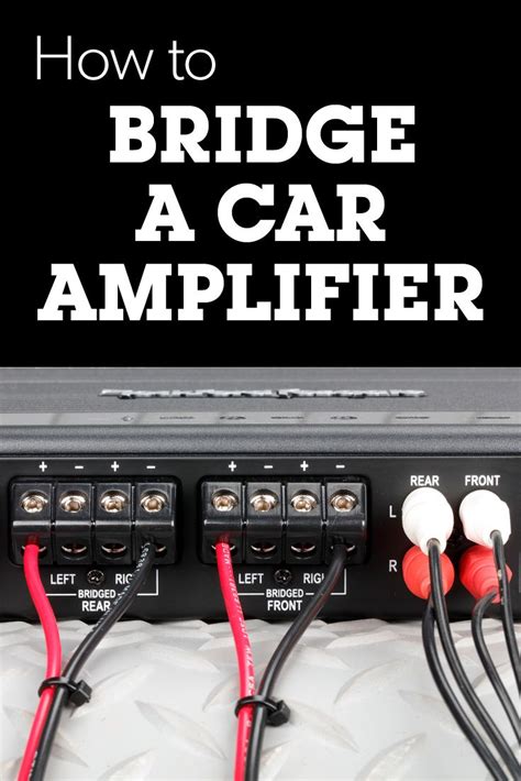 Bridged 4 Channel Wiring Diagram Easy Wiring