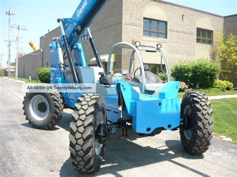 2007 Genie Gth842 Telescopic Terex Th842c Telehandler Forklift Reach Lift
