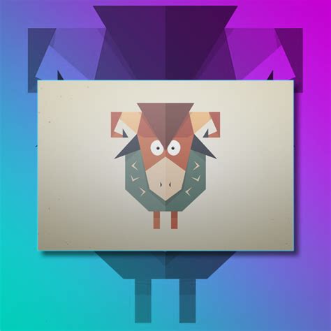 Cute Origami Sheep From Folded Paper Masterbundles