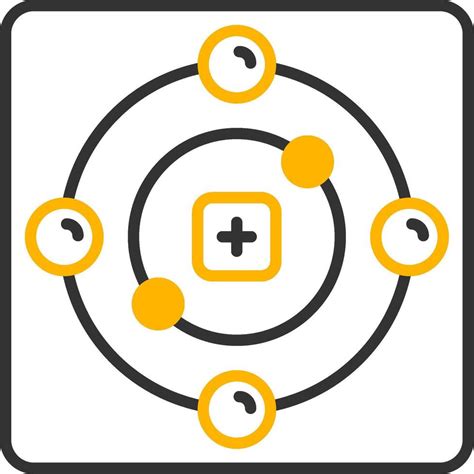 Orbiting Electron Symbol Line Two Color 67430910 Vector Art At Vecteezy