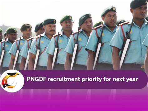 Pngdf Recruitment To Resume Post Courier