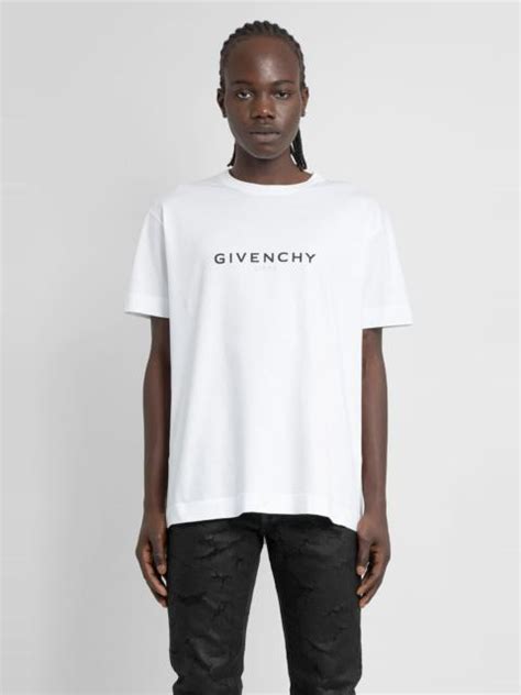 Givenchy Reverse Logo Oversize T Shirt REVERSIBLE