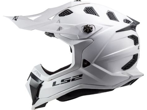 Crosshelm LS2 MX700 Subverter Evo 06 Solid White weiß