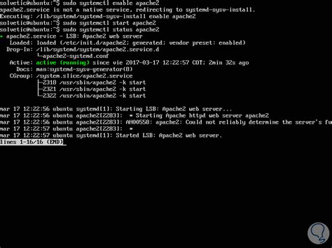 Cómo instalar LAMP Stack en Ubuntu 16 10 Solvetic