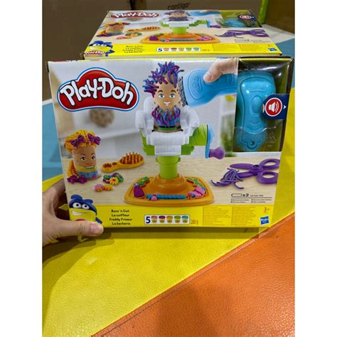 แป้งโดว์เซ็ทตัดผมของplay Doh มือหนึ่ง ของใหม่ Shopee Thailand