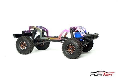 Furitek Grasshopper Titanium Rainbow Frame Kit For Traxxas Trx 4m