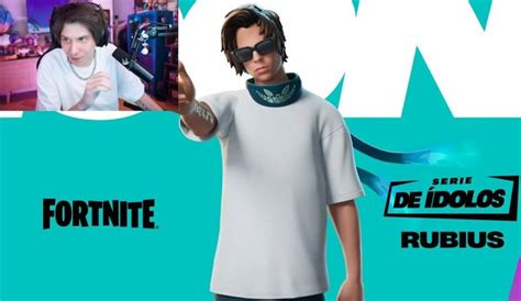 Rubius Presenta Su Skin En Fortnite Llega Con Wilson Y Muchas