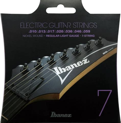 Ibanez Iegs71 7 String Electric Guitars Strings Regular