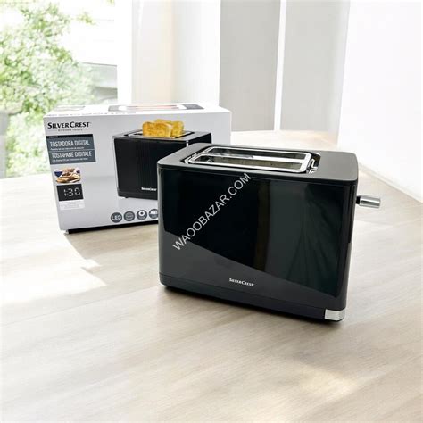 Silvercrest 2 Slice Digital Toaster Bread Toaster 900w Waoobazar