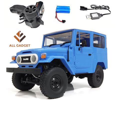 Jual Wpl C34 C 34 Rtr Version 1 16 2 4g 4wd Crawler Rc Car Off Road Wpl