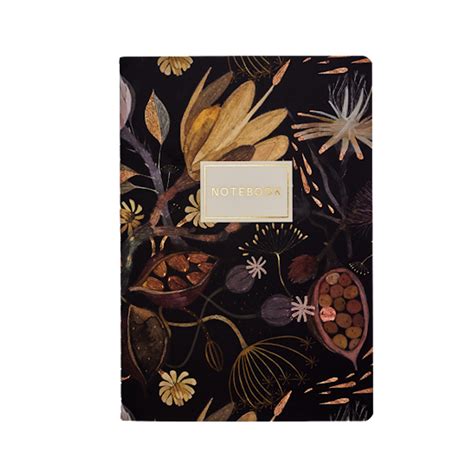 Small Night Flowers Notebook