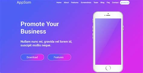40 Bootstrap Mobile Templates Free Psd Examples