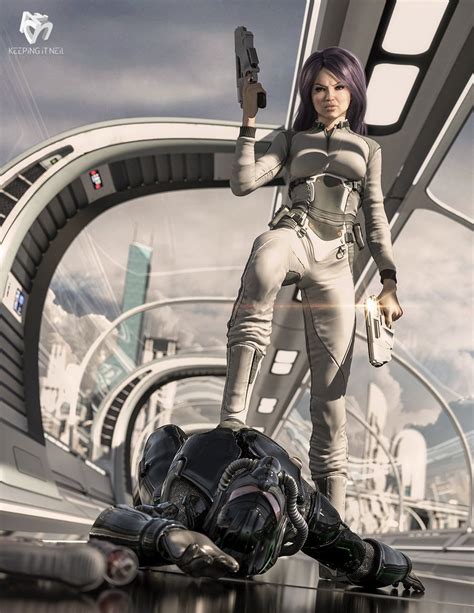 Bounty Hunted V2 Sci Fi Concept Art Bounty Space Opera