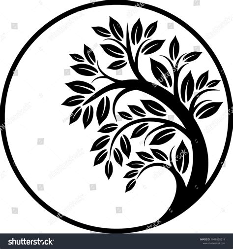 Tree Icon Series Stock Vector Royalty Free Shutterstock