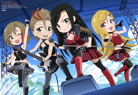 The Idolmster シンデレラガールズ【藤本里奈木村夏樹向井拓海多田李衣菜】 壁紙
