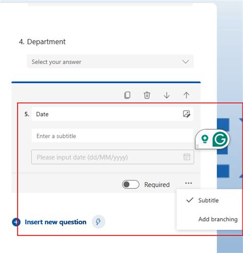 How To Auto Populate Todays Date In Microsoft Form Date Field