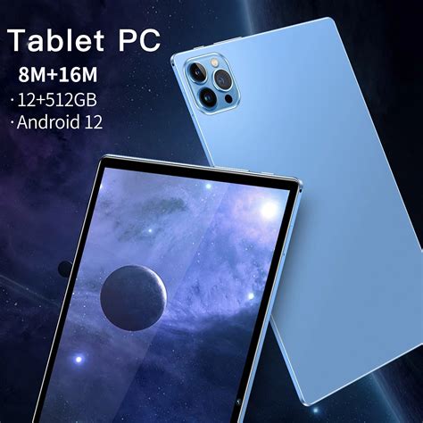 Новинка 2024, планшетофон, Android 12,0, планшет 5 Pro Max, 12 Гб + 512 ...