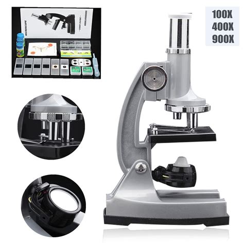 Led Portable Microscope Kit 100x 400x 900x Magnifi Vicedeal