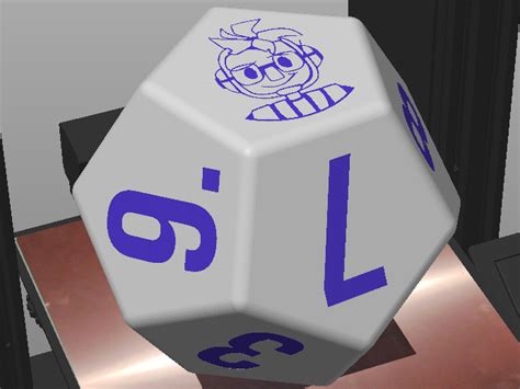 3d Printing Nerd Large Scale Dice Multimaterial By Yourbuddydinec