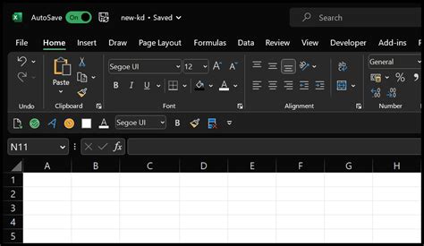 How To Activate The Dark Mode In Excel