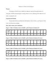 Identifying Unknown Weak Acids Through Titration Techniques | Course Hero