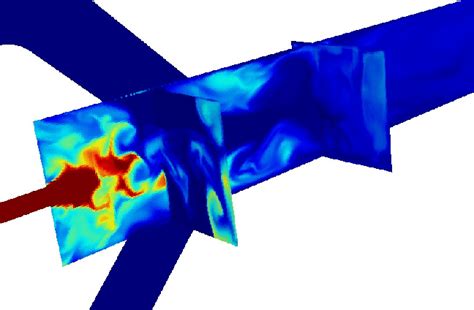 Nstantaneous Snapshot Of Co 2 Mass Fraction Field Download